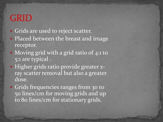 Mammographic equipment | PPTX