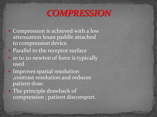 Mammographic equipment | PPTX