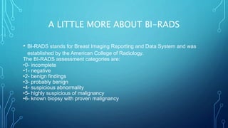 Mammographic mass dataset | PPTX | Medical Tests | Medical Health