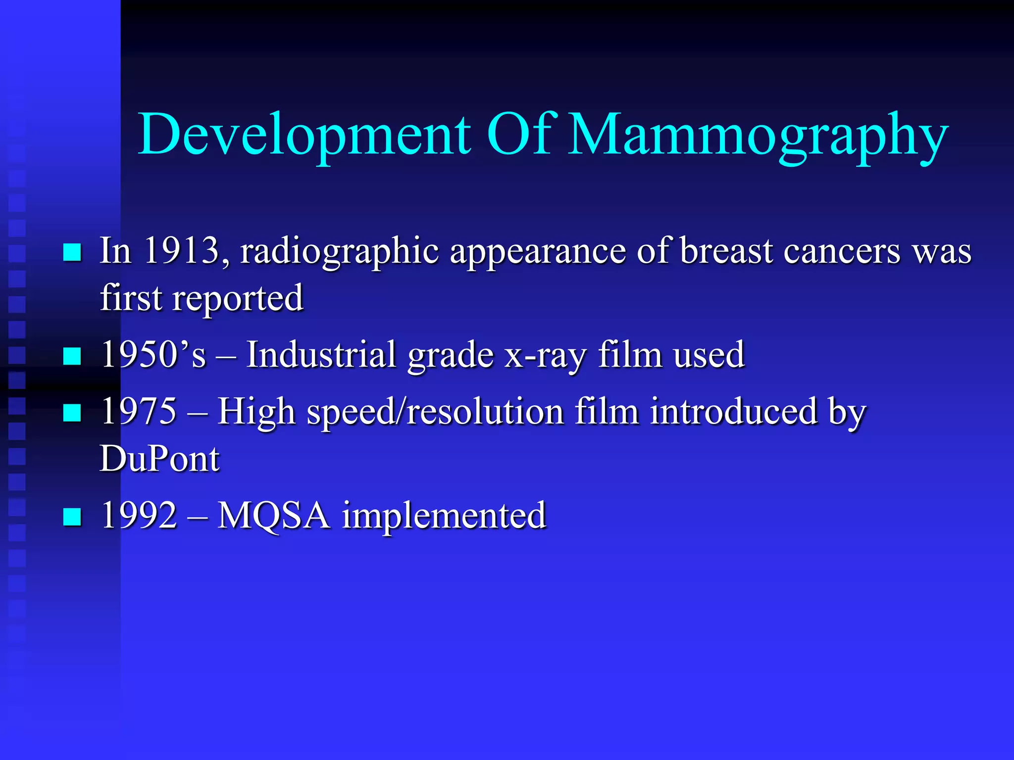 Mammography | PPTX