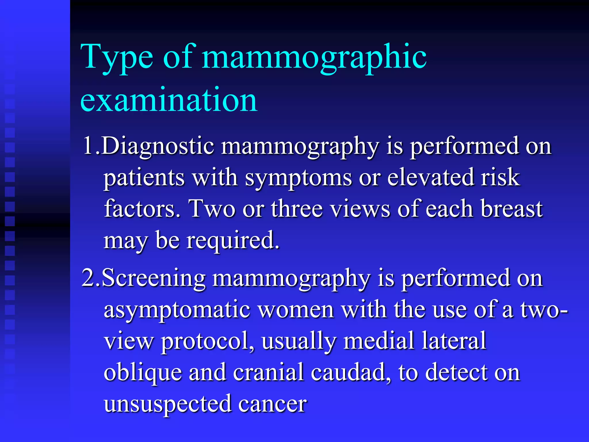 Mammography | PPTX