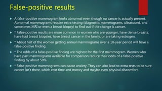 Mammography | PPTX