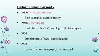 Mammography | PPTX