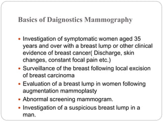 Mammography | PPTX