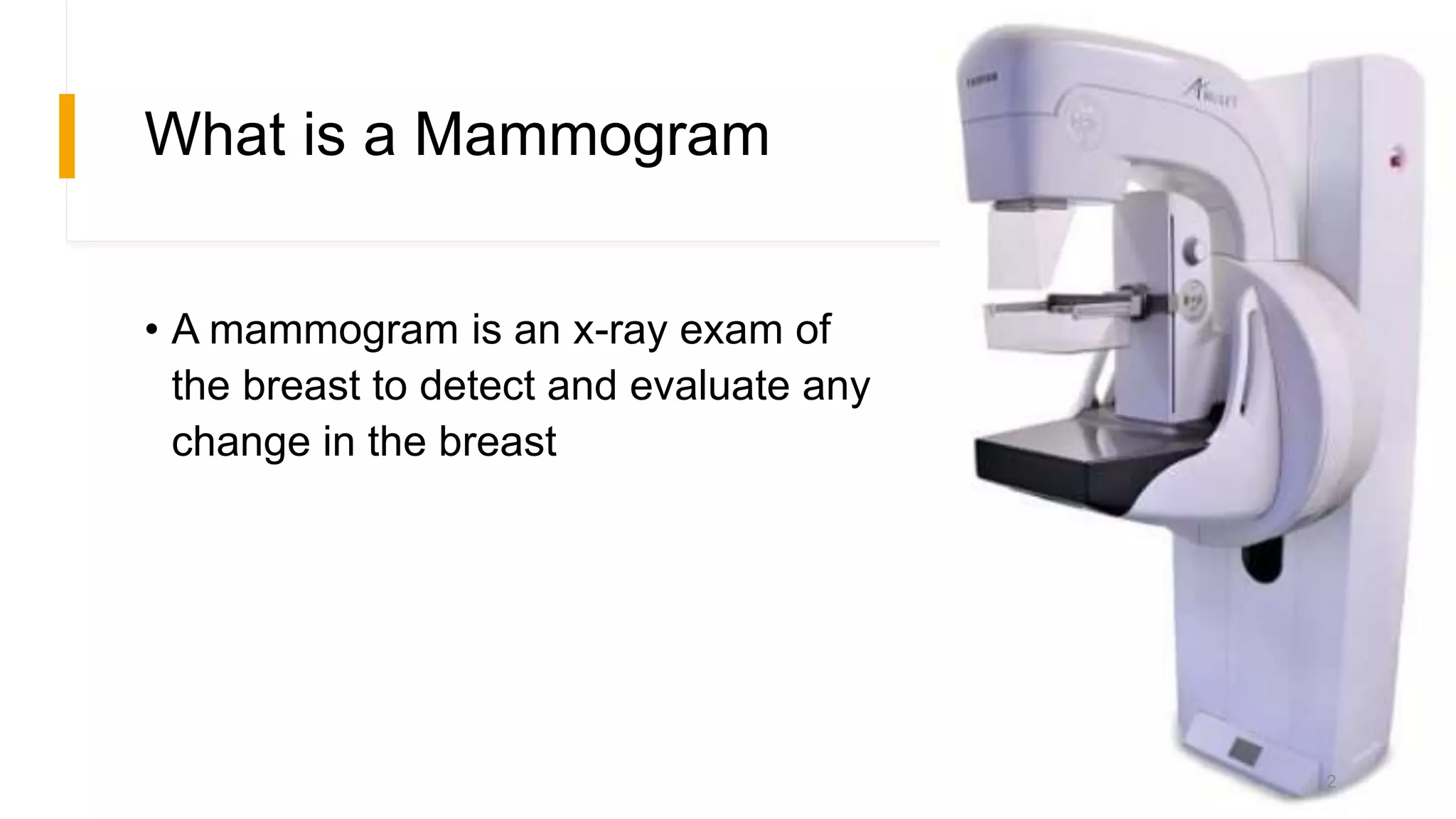 Mammography | PPTX