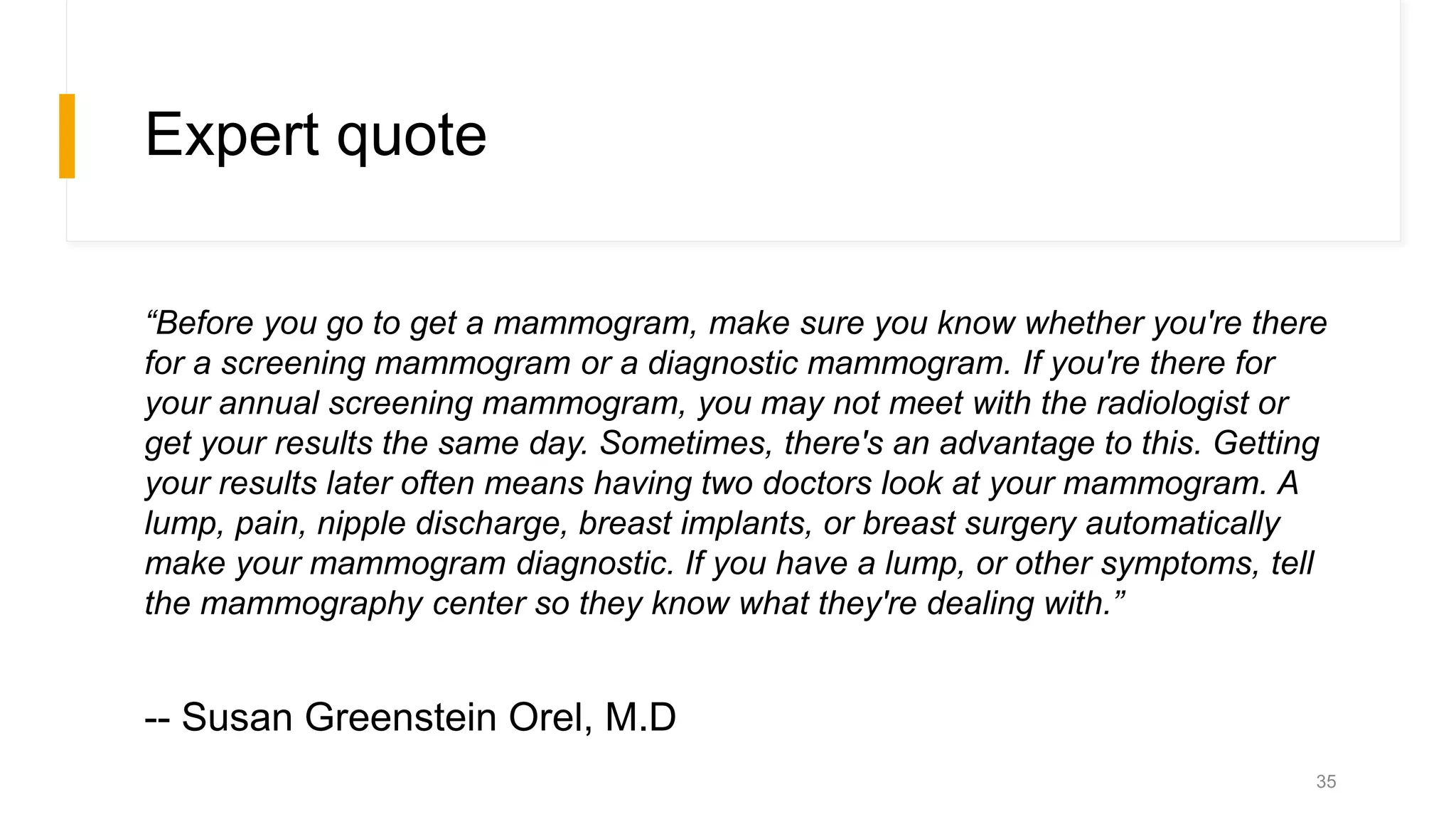 Mammography | PPTX