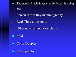 Mammography | PPTX