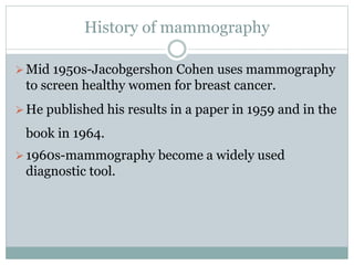 MAMMOGRAPHY final.pptx