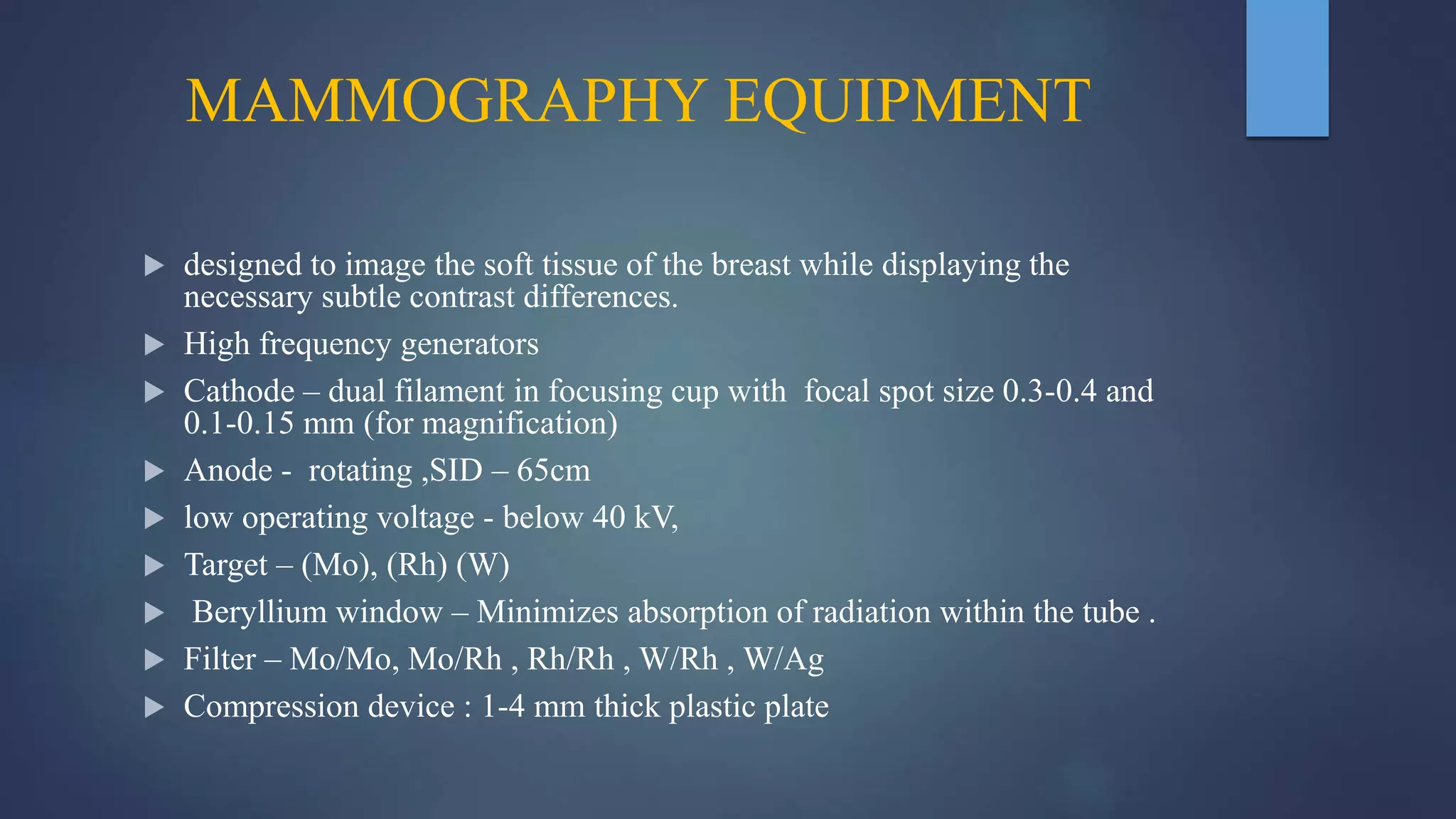 Mammography | PPTX