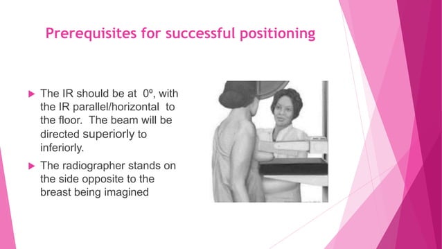 Mammography positioning technique for Cranio Caudal (CC) | PPTX