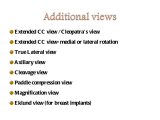 Mammography presentation | PPT