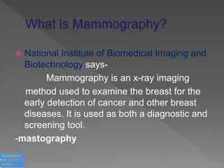 Mammographyqualitycontrol 190821134226 | PPT