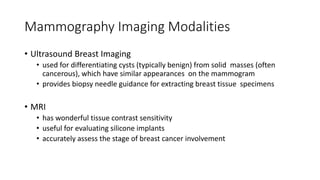 Mammography | PPTX