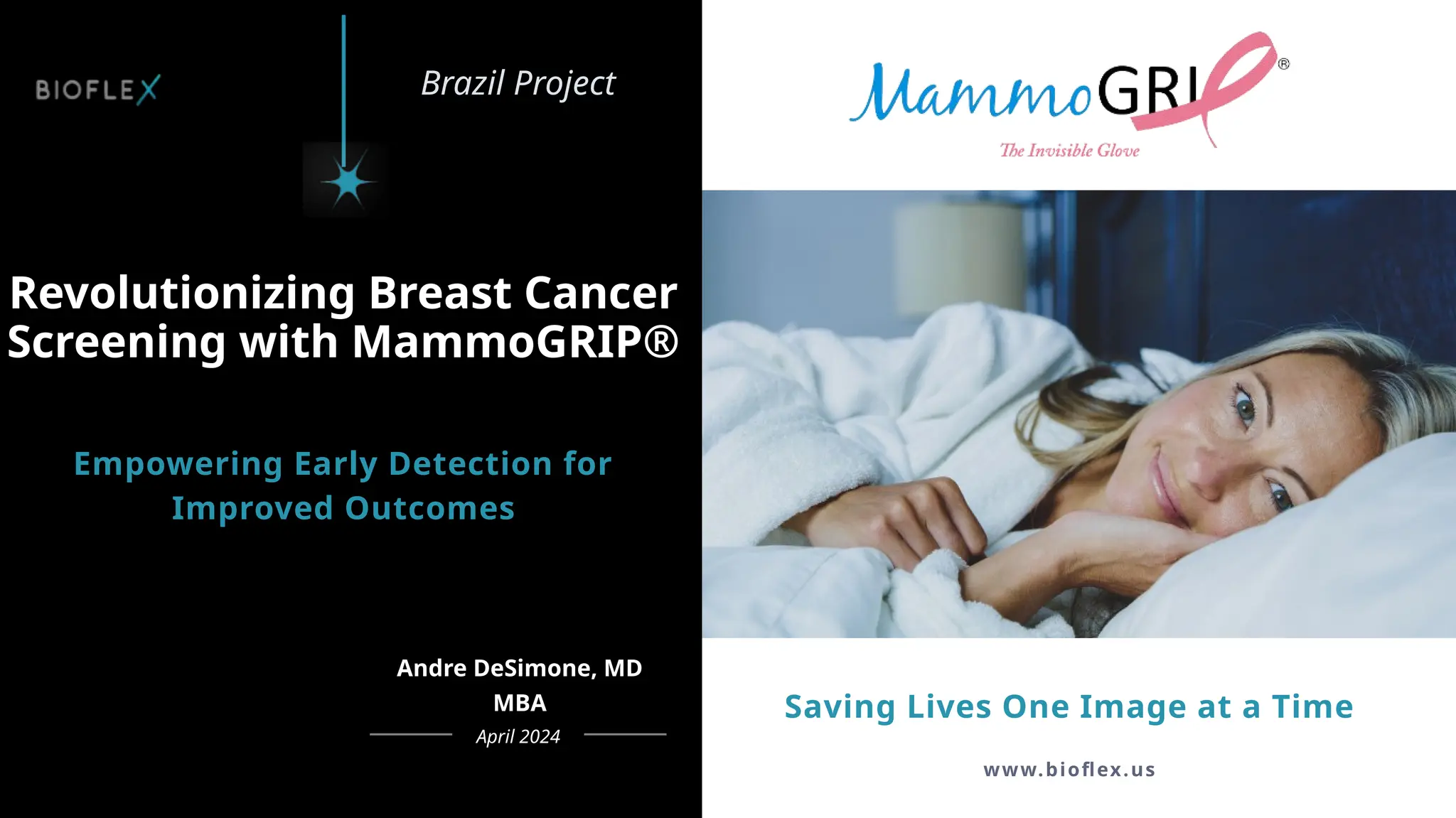 MammoGRIP Overview - Dr. Andre DeSimone, Bioflex | PPTX