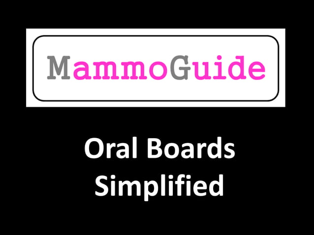 Mammo Guide to the Boards | PDF | Medical Tests | Medical Health