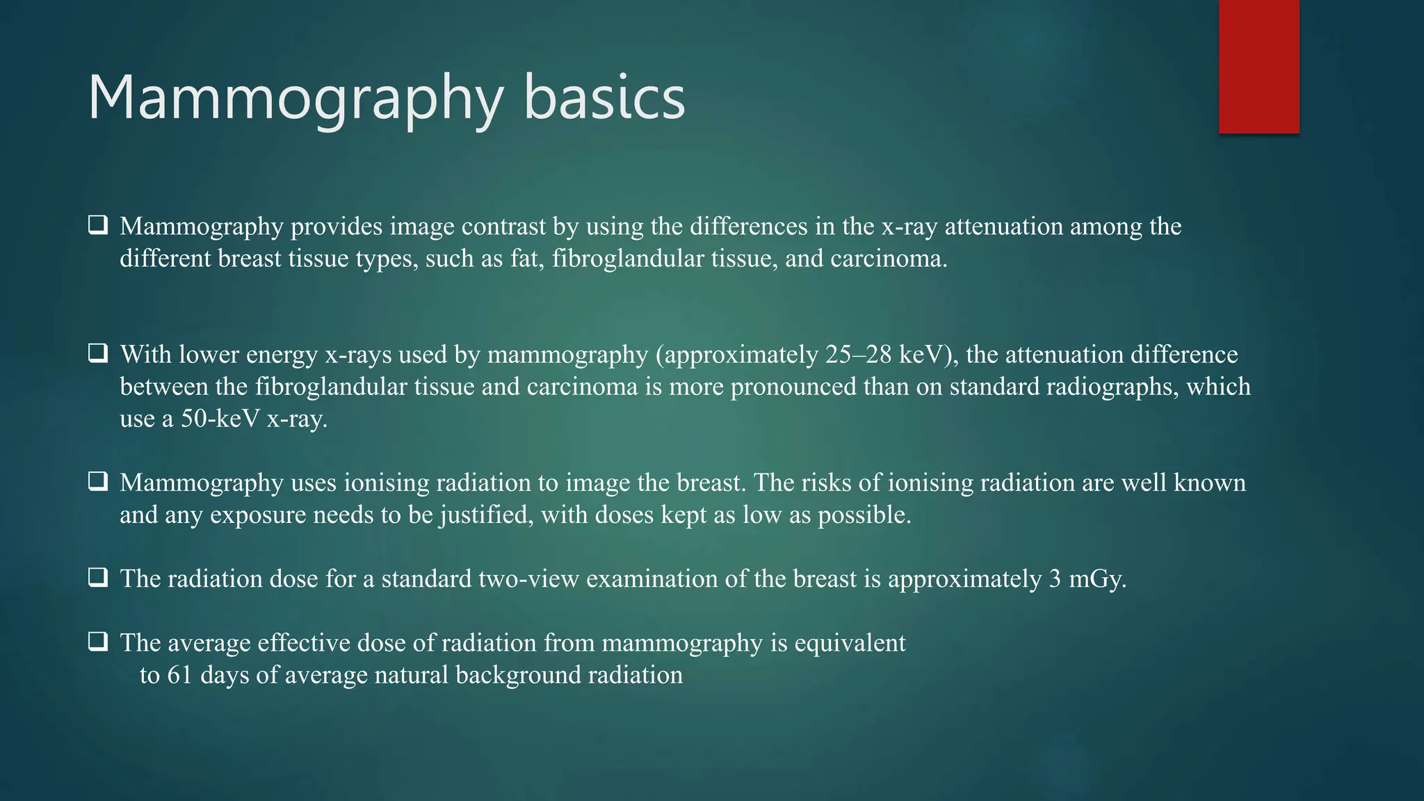 Mammography -A ppt bt J K PATIL, Prof,dept of radiology | PPTX