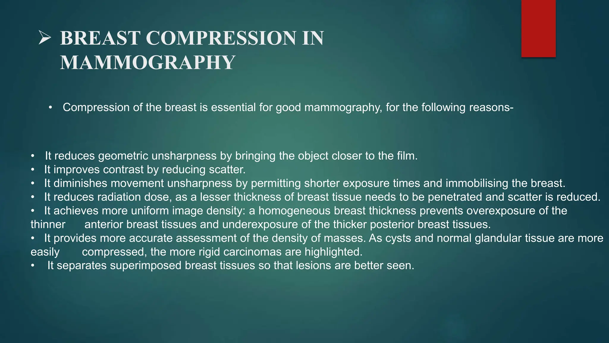 Mammography -A ppt bt J K PATIL, Prof,dept of radiology | PPTX