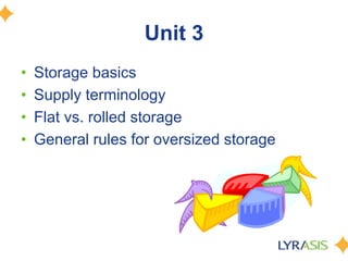 LYRASIS Mammoth materials unit3 | PPT