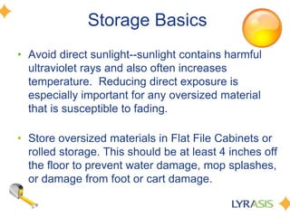 LYRASIS Mammoth materials unit3 | PPT
