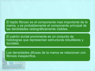 Mamografía de la mama normal | PPTX