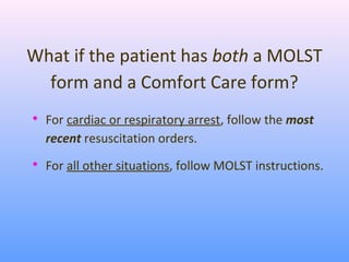 MA MOLST Training PowerPoint | PPT