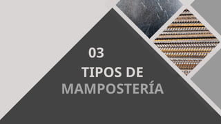 CARACTERISTICAS DE LA MAMPOSTERIA SIMPLE | PPTX