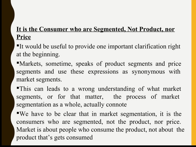 Consumer Audience | PPT