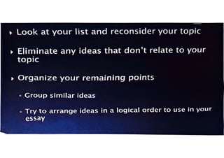 MAM SHAZIA LECTURE FOUR.pdf brainstorming | PDF