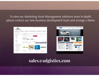 Marketing Asset Management software | PDF