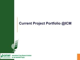 Asia Regional Planning Meeting-Integrated Crop Management and Climate Change an overview by Dr ...