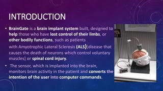 Braingate by Mamta | PPT