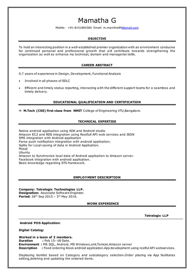 Mamtha_7month_exp_Android_developer | PDF