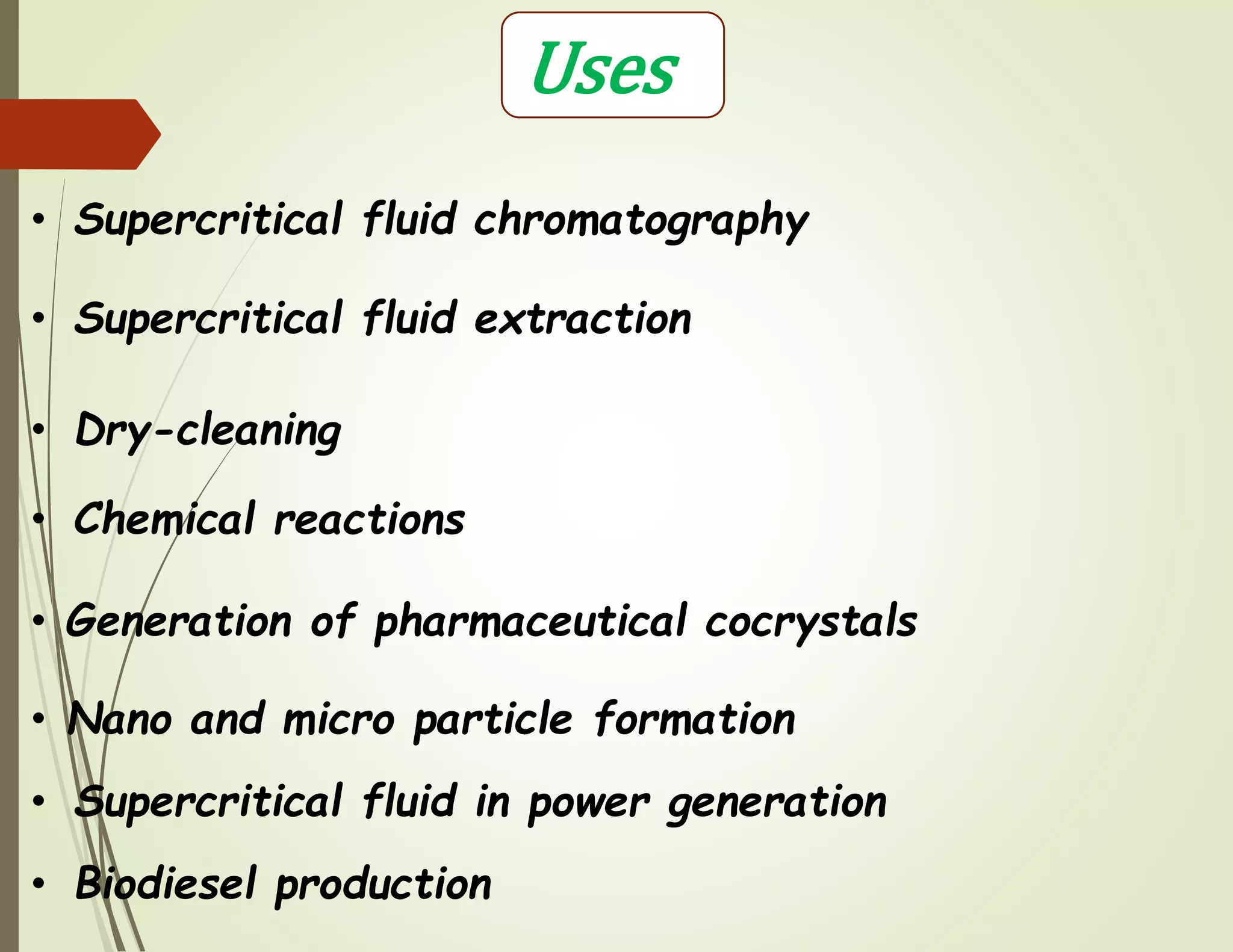 Ultrasound In organic reaction and Supercritical Liquids | PPTX