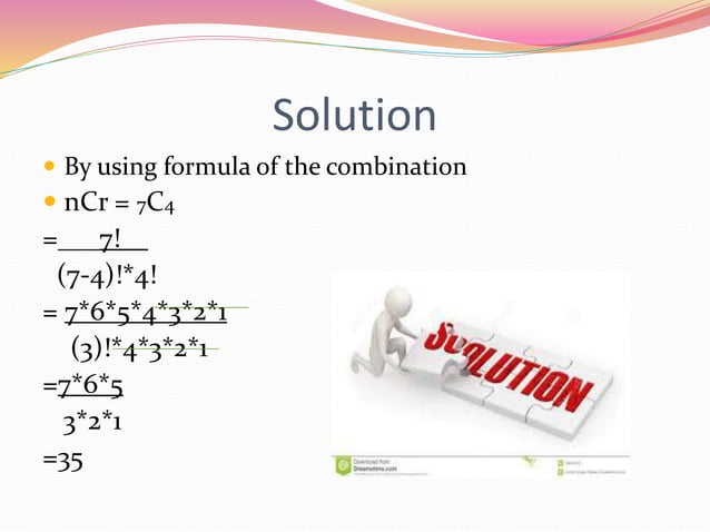Presentation On Permutation And Combination And Number System Ppt