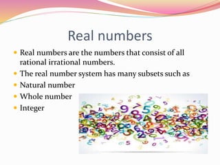 presentation on permutation and combination and number system | PPTX | Programming Languages ...