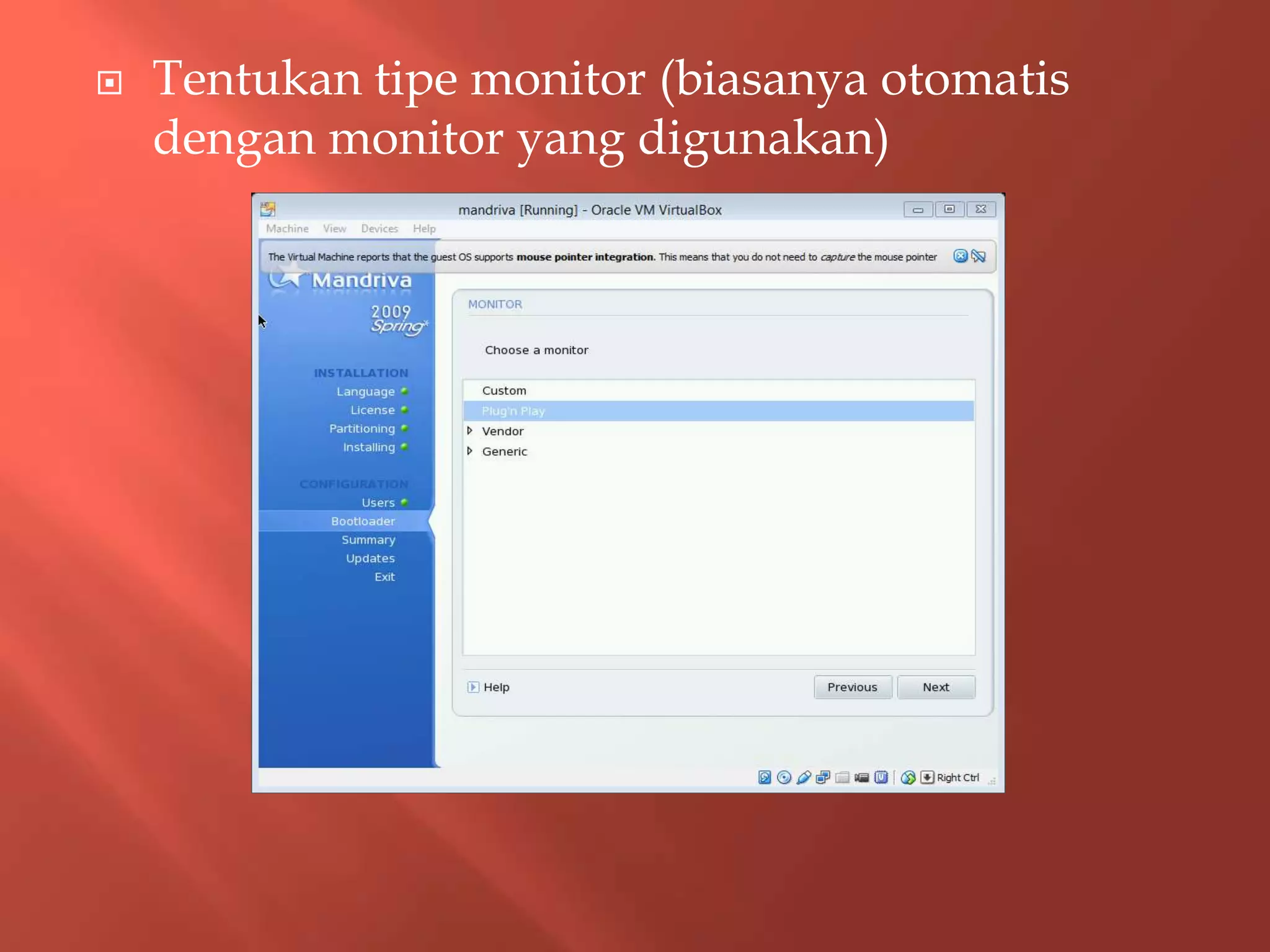 Instalasi Mandriva pada Virtual Box | PPTX