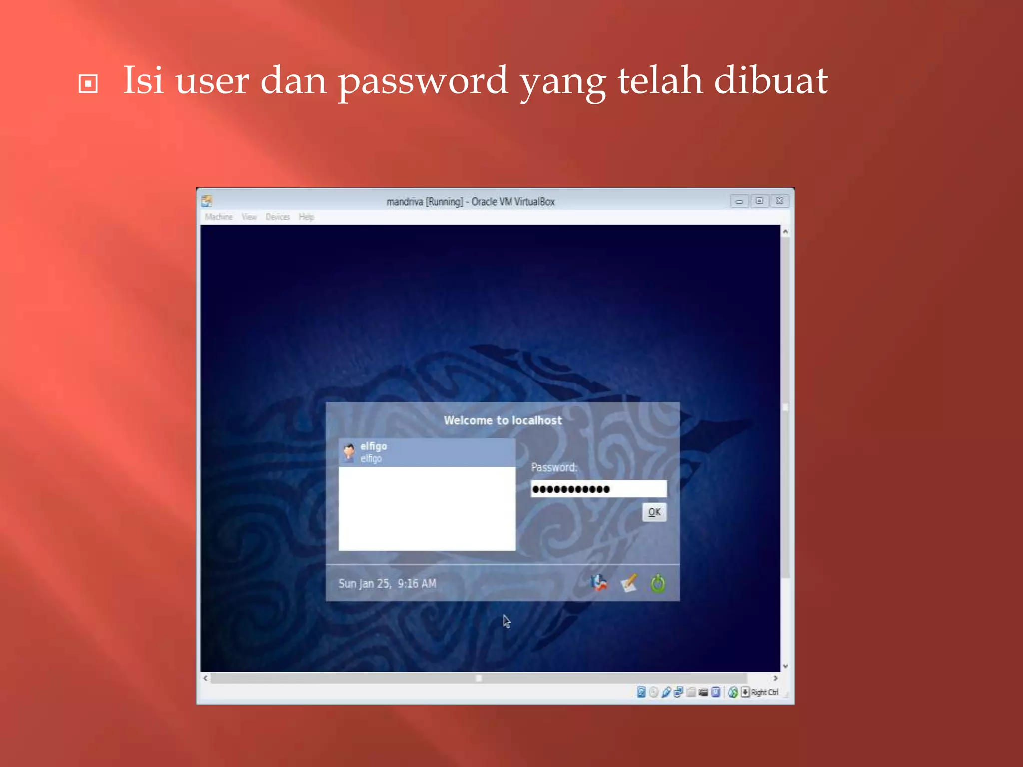 Instalasi Mandriva pada Virtual Box | PPTX