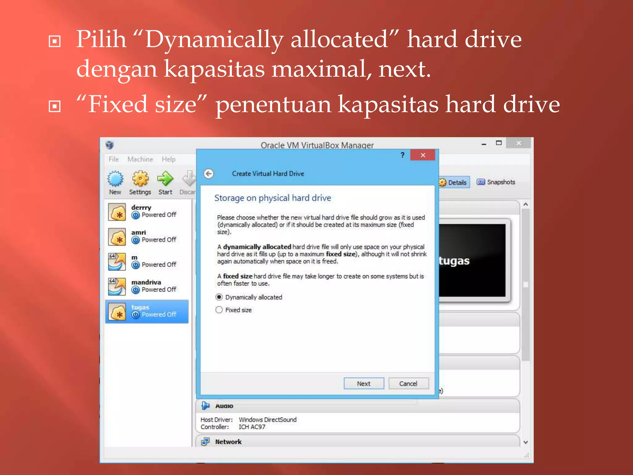 Instalasi Mandriva pada Virtual Box | PPTX