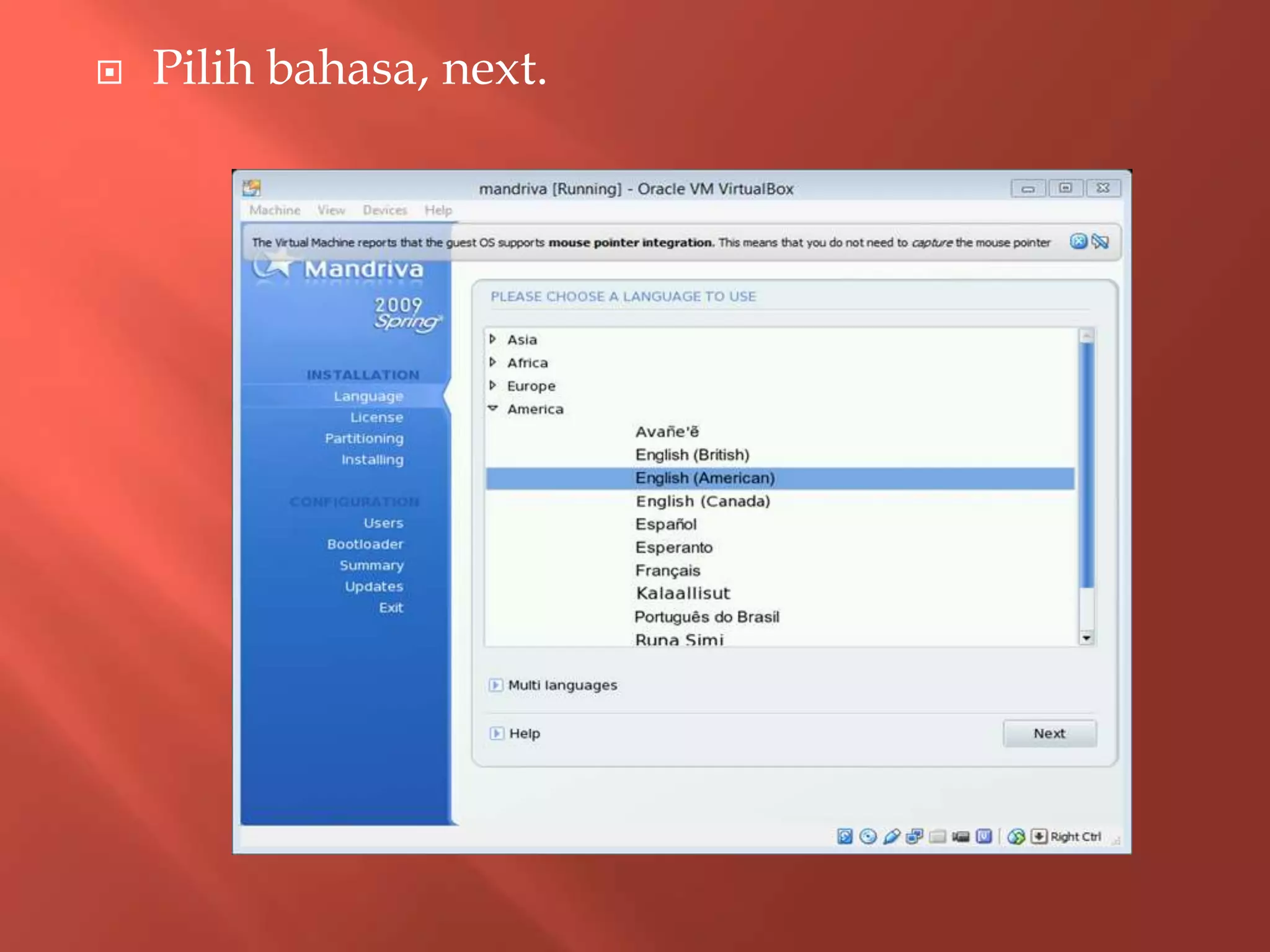 Instalasi Mandriva pada Virtual Box | PPTX