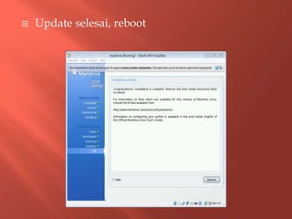 Instalasi Mandriva pada Virtual Box | PPTX
