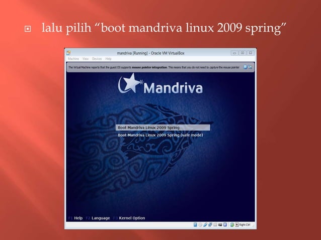 Instalasi Mandriva pada Virtual Box | PPT