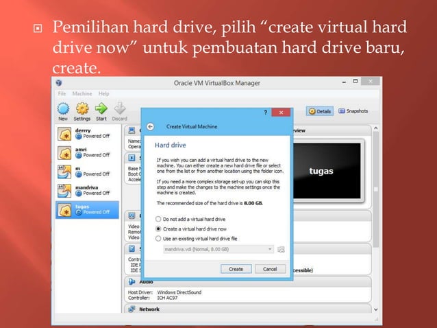Instalasi Mandriva pada Virtual Box | PPT