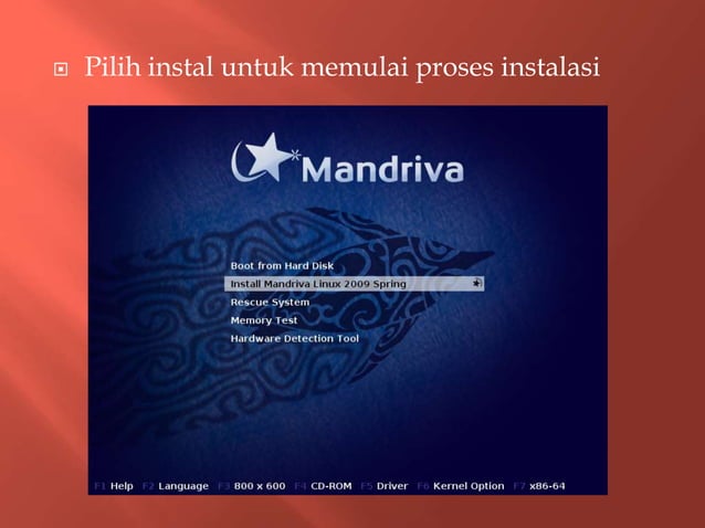 Instalasi Mandriva pada Virtual Box | PPT