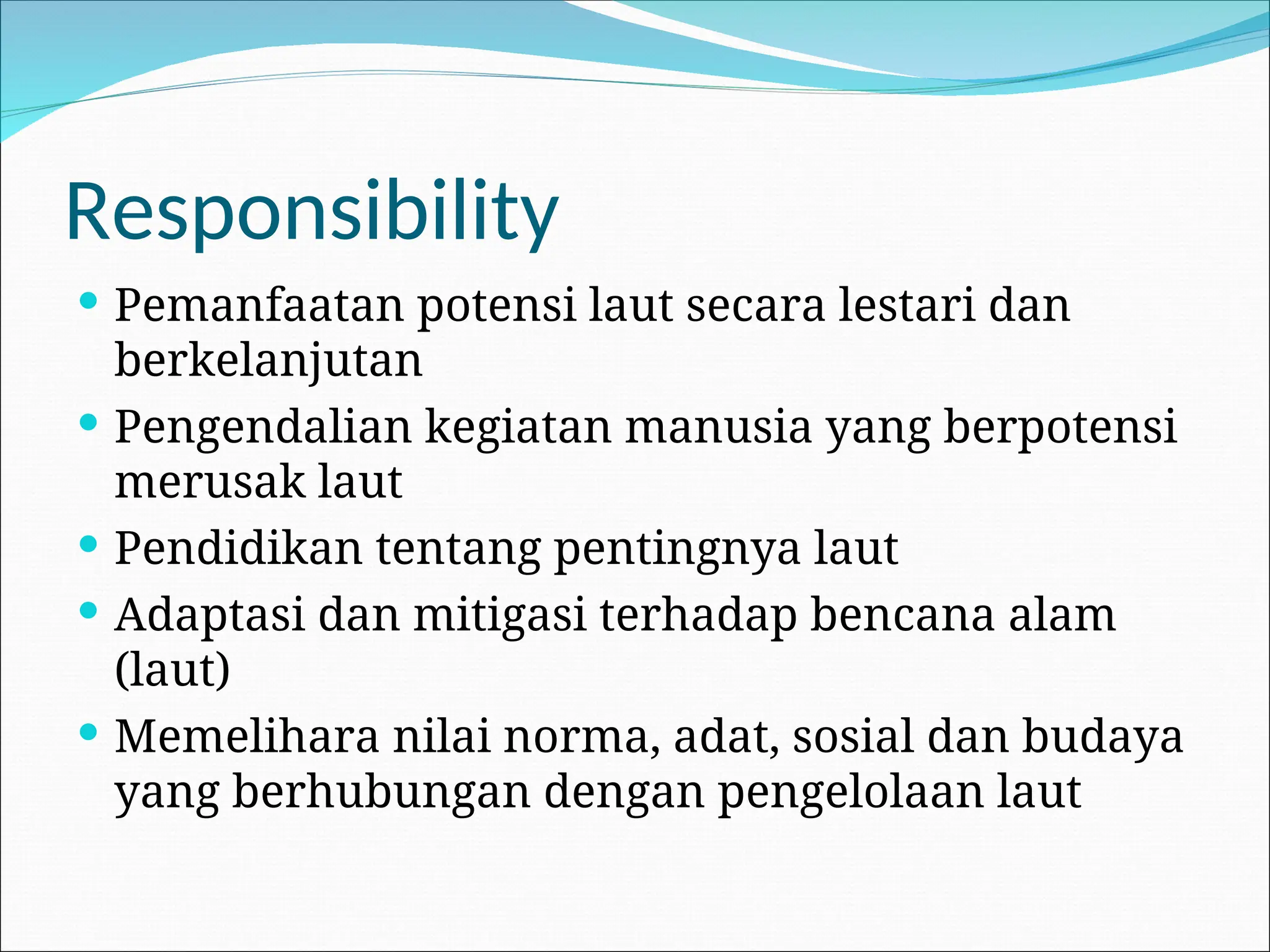 man-and-the-ocean -pontesi laut indonesiappt | PPT