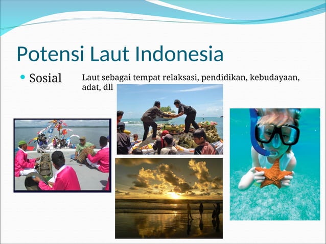 man-and-the-ocean -pontesi laut indonesiappt | PPT