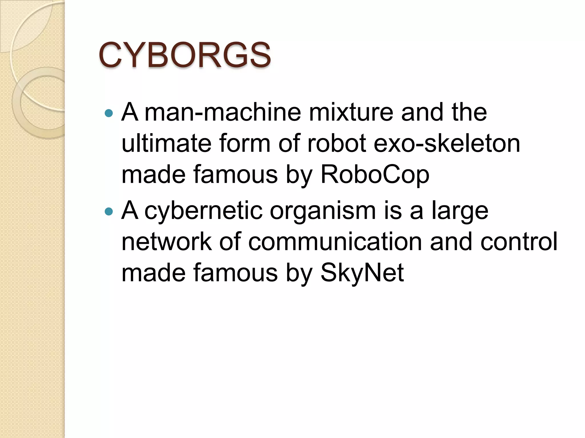 Man machine interaction | PPTX | Robotics | Technology & Computing