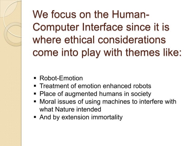 Man machine interaction | PPTX | Robotics | Technology & Computing