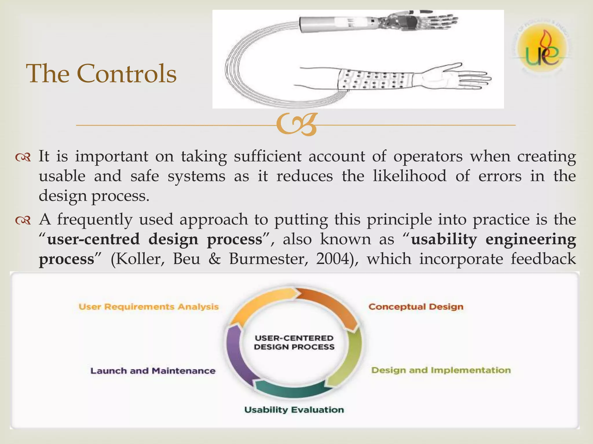 Man machine interface & it’s controls | PPTX