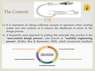 Man machine interface & it’s controls | PPTX