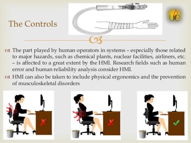 Man machine interface & it’s controls